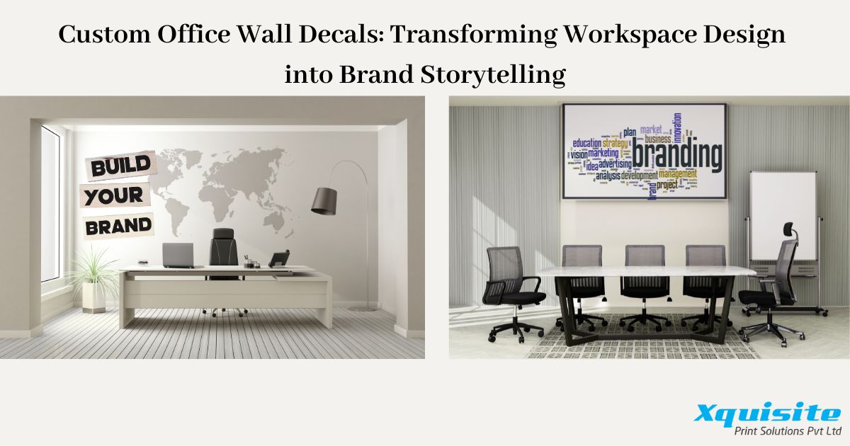 Custom Office Wall Decals for Branding Success 2025